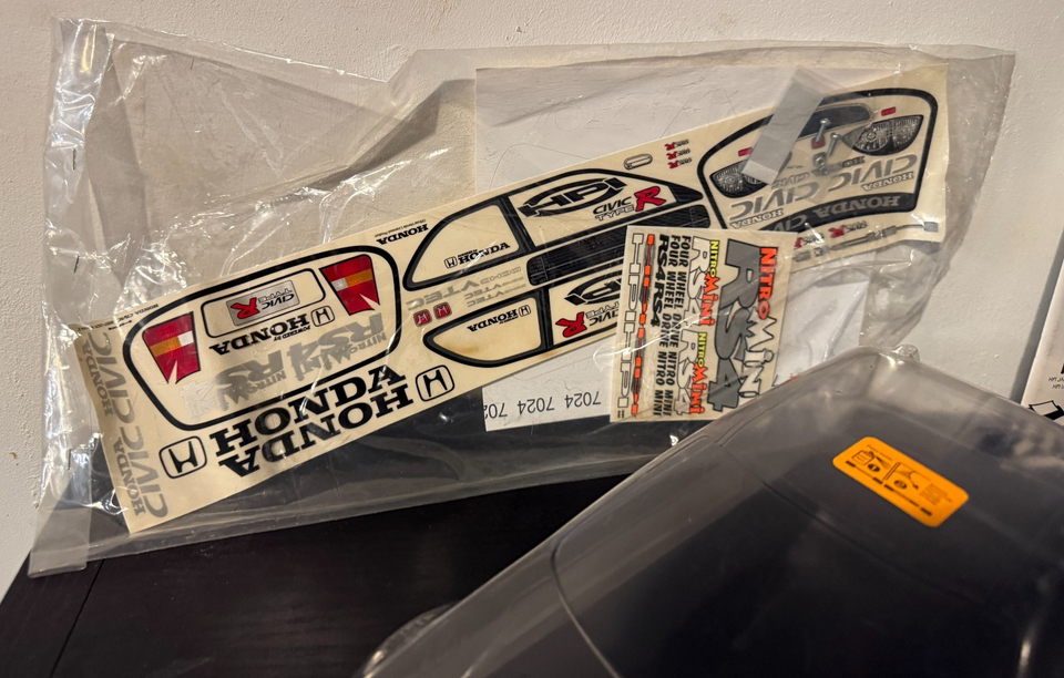 HPI Nitro RS4 Mini Honda Civic Factory FE .15 - Traxxas - Tamiya ...