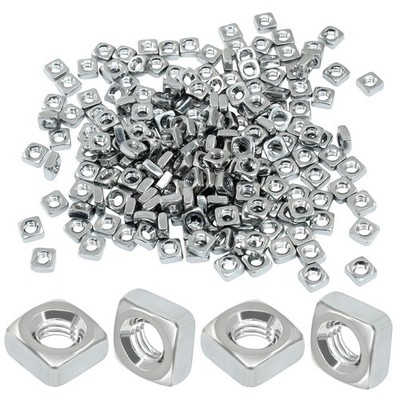 200 PCS 304 Stainless Steel M3 Square Nuts Fastener Hardware | eBay