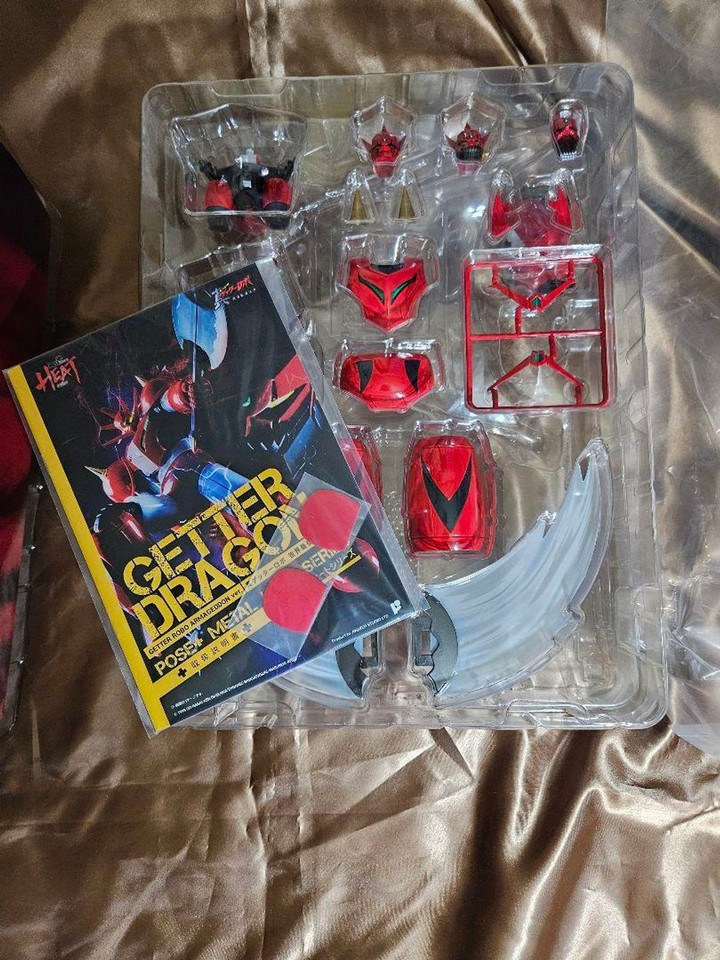 POSE+ Getter Dragon Action Figure Heat Series Die-Cast Metal Toy | eBay