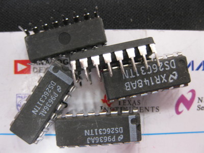 1X DS26C31TN CMOS Quad TRI-STATE Differential Line Driver DS26C31 26C31 ...