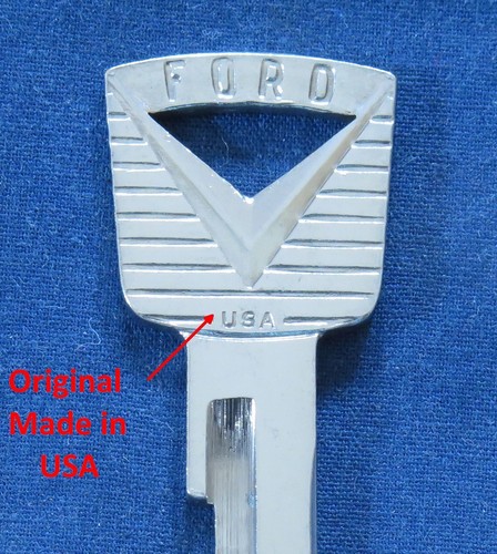 RARE! ORIGINAL OEM UNCUT KEY BLANK FORD IGNITION / DOOR KEY H18 1127D ...