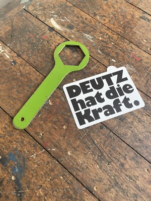 Deutz / Sticker/4 11/16x3 1/8in / Deutz Hat Die Force " / | eBay