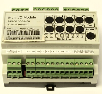 SYSMIK MIO OA2 OR8 ID8 Multi I/O DIGITAL Input Module 1211 10019 01 7 ...