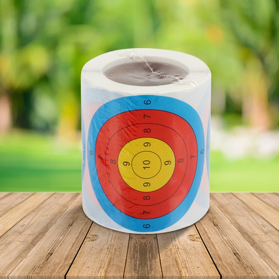 200 Pcs/Roll Useful Self Adhesive Shooting Targets Paper for Archery ...