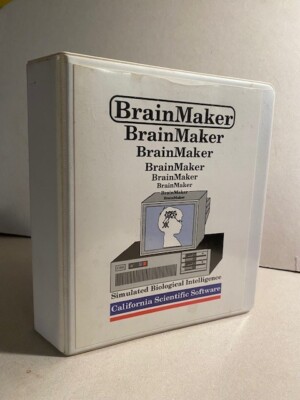 BRAINMAKER: Simulated Biological Intelligence, California Scientific Software | eBay