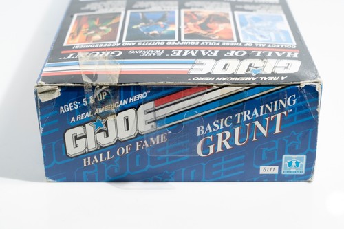 Hasbro GI Joe Hall of Fame Basic Training Grunt Action Figure 1992 Original Box | eBay