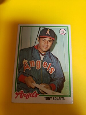Tony Solaita 1978 Topps #557 Angels Baseball Card | eBay