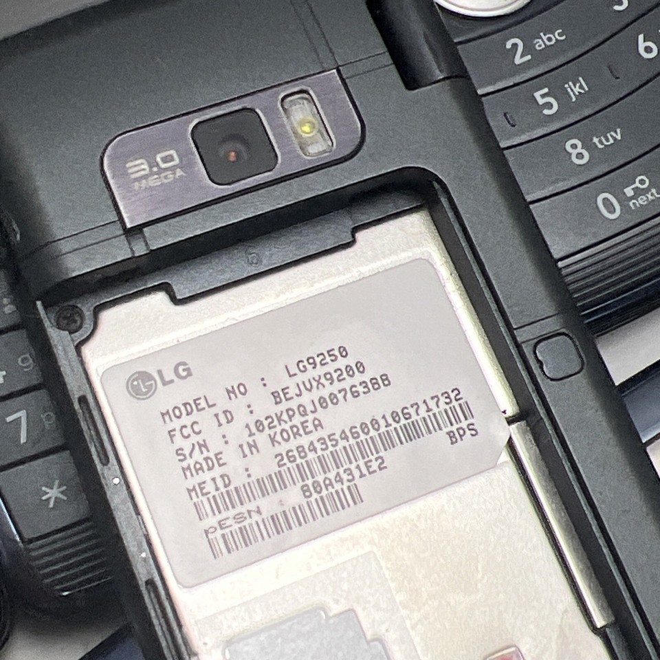 LG Ellipse EnV3 | Blue | Dual Display Keyboard Flip Phone | Android ...