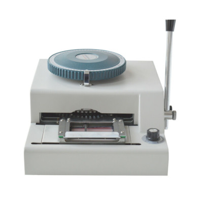 Stamping & Embossing - Credit Card