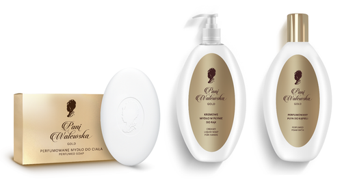 MIRACULUM PANI WALEWSKA GOLD BAR SOAP / LIQUID SOAP / BATH FOAM | eBay