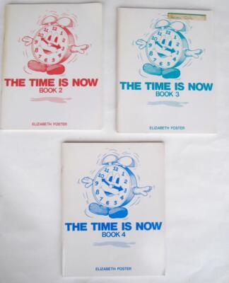 3 Workbooks The Time is Now Elizabeth Foster Book 2-4. Digital Analog ...