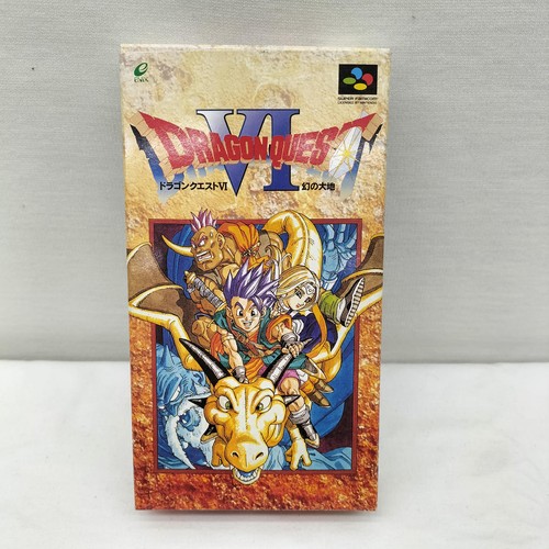 Enix Dragon Quest VI SNES Classic RPG Game Cartridge Used | eBay