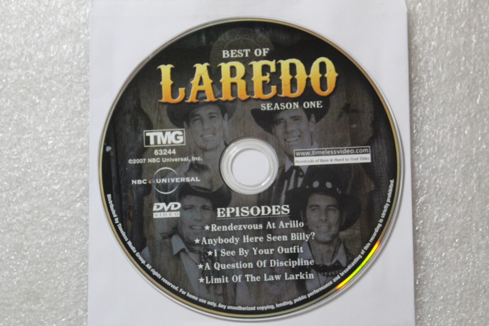 Best Of Laredo Season 1 DVD | eBay