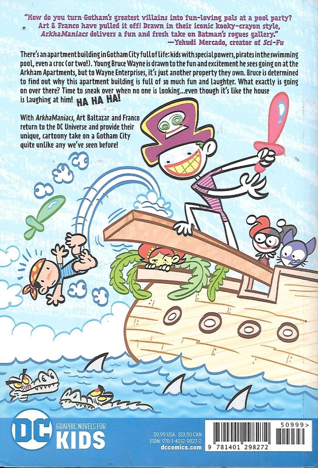 Arkhamaniacs DC Kids Softcover TPB Graphic Novel | eBay