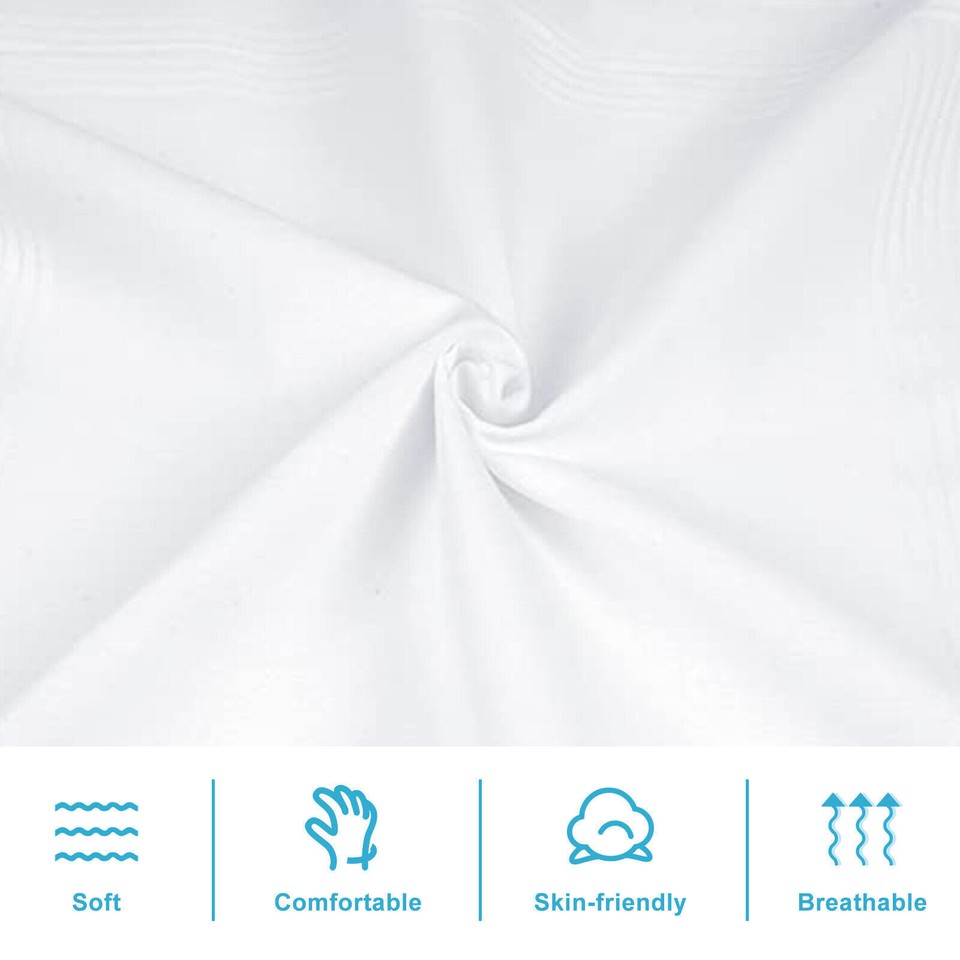 20pcs White Cotton Men Handkerchiefs Hanky Pocket Square Hankie Lot Set ...