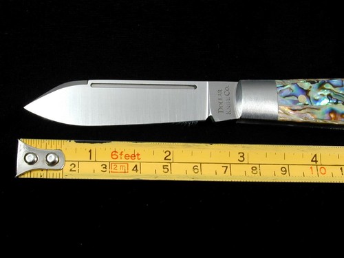 DOLLAR KNIFE CO ABALONE JACK KNIFE BY COOPER CUTLERY SCHATT & MORGAN ...