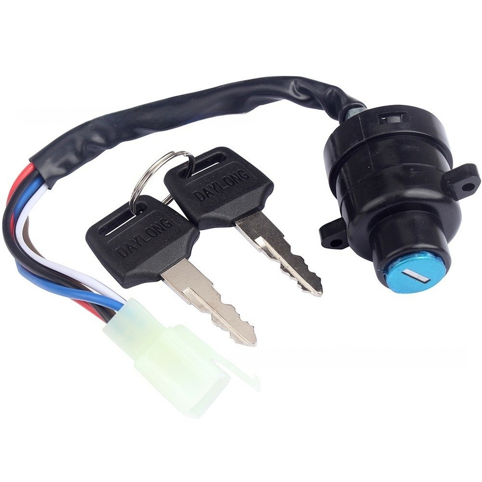 Ignition Key On Off Switch 4-wire Setup 2 Keys Included Secure ...