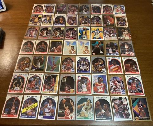 1989 1990 1991 NBA Hoops Fleer Upper Deck Basketball Card Lot Stars ...