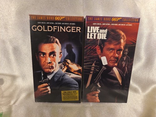 007 James Bonds VHS Tapes Sealed Lot | eBay