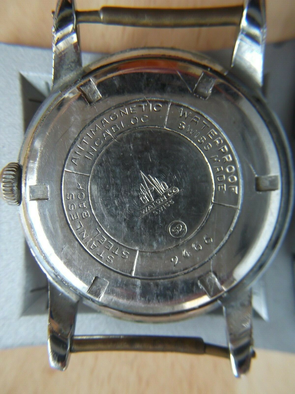 VINTAGE ORANO GENTS WATCH 17 JEWEL SWISS MADE ANTIMAGNETIC INCABLOC ...