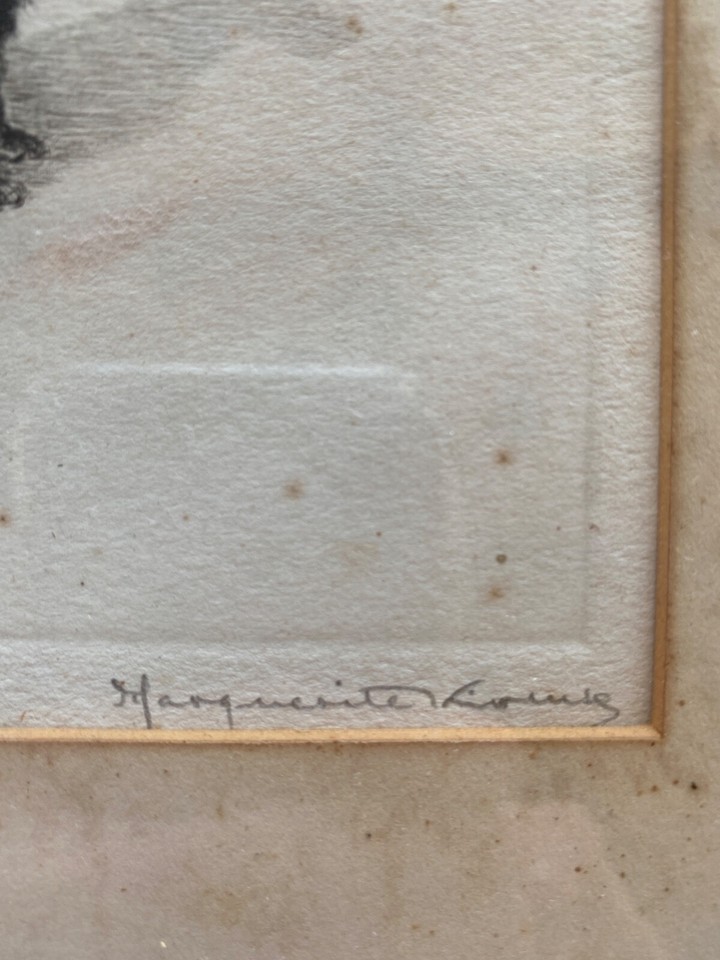 Marguerite Kirmse Me and My Shadow Scottie Original Etching Signed | eBay