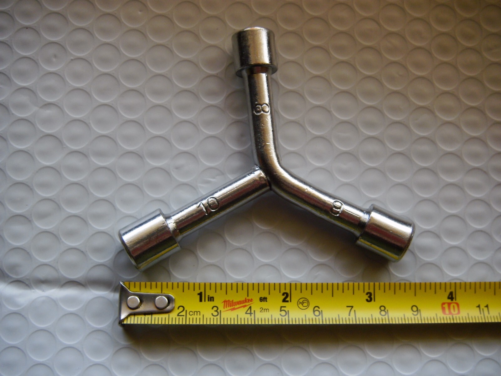 3 THREE WAY SOCKET WRENCH BICYCLE TOOL (8-9-10 mm), similar to Park ...