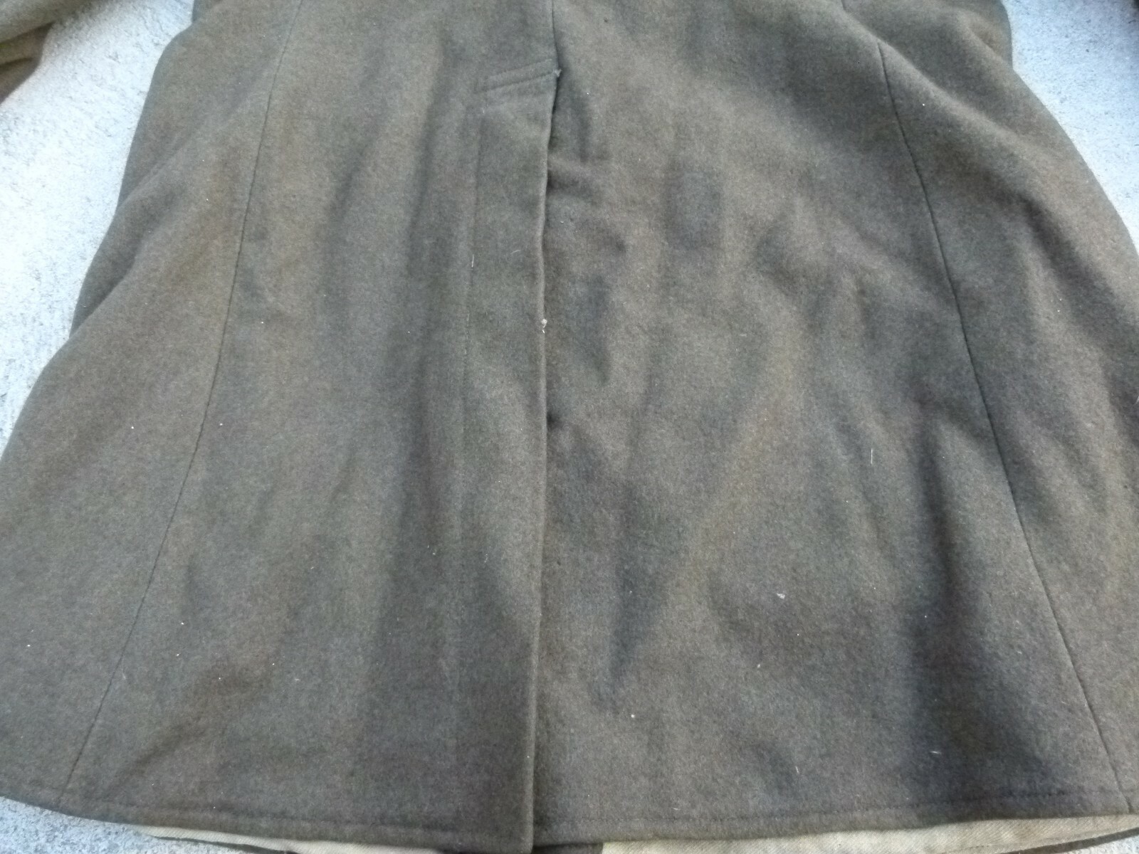 WW2 Capote Manteau Anglaise GB Troupe Reglementaire | eBay