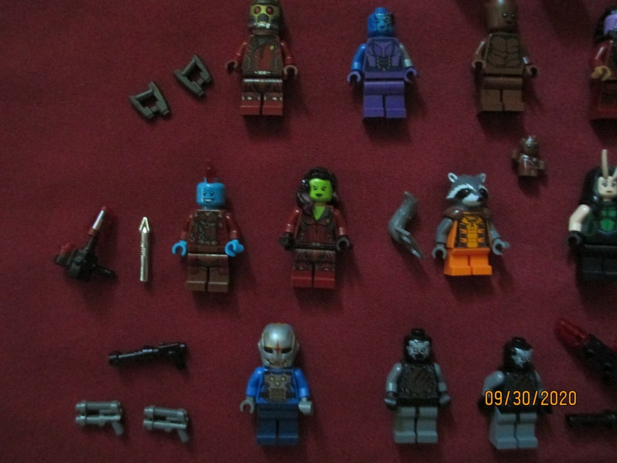 Lego Guardians Of The Galaxy Minifigures