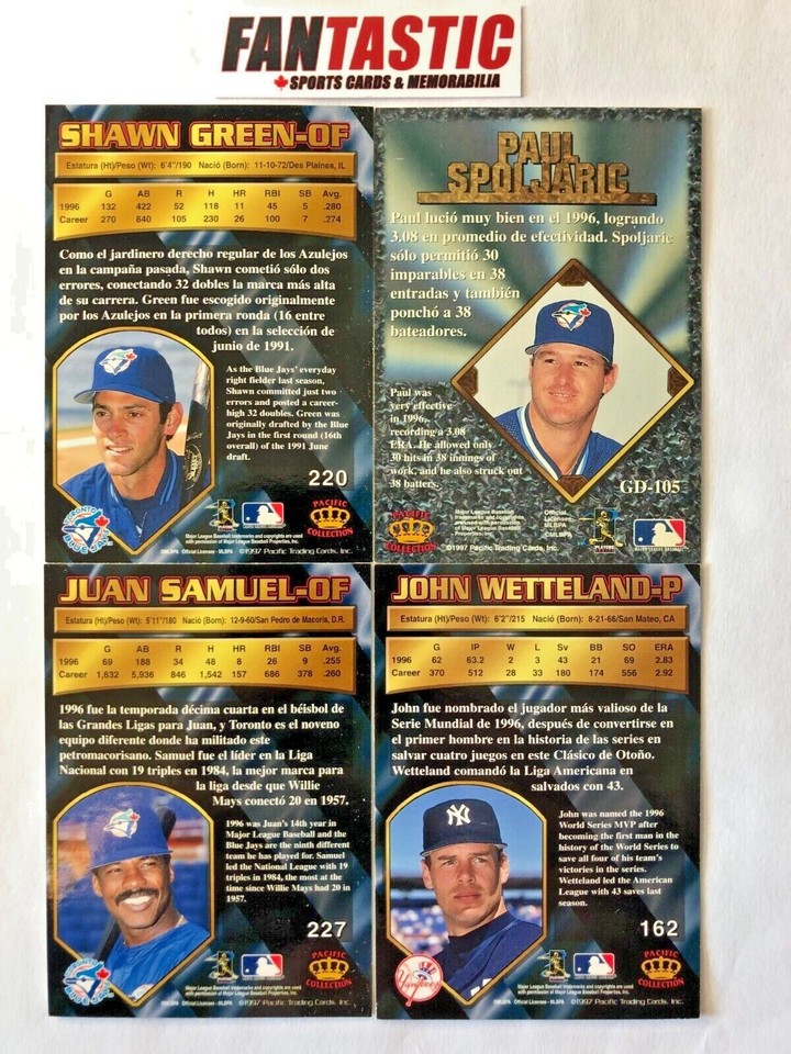 1997 Pacific Crown Collection Baseball Card YOU PICK - Finish your team ...