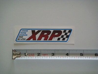 XRP xtreme racing products Sticker Decal | eBay