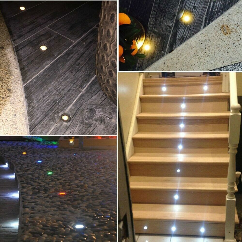 10PCS 31mm LED Lights Deck/Decking/Plinth/Kickboard/Recessed/Kitchen WW ...