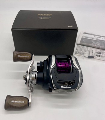 MEGABASS FX-68 R used Right Fishing Reel Baitcasting Reel | eBay