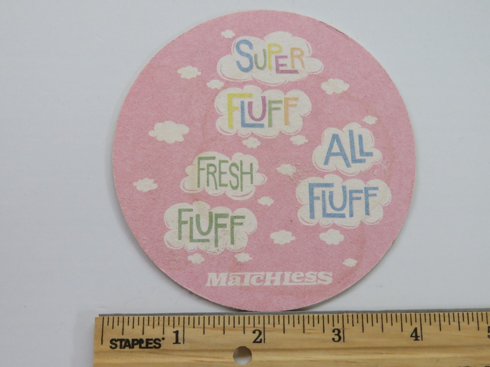 Beer Bar Coaster ~ MATCHLESS Brewing All, Fresh & Super Fluff IPA ...