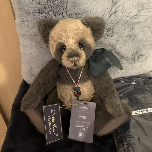 Charlie bears Rare Mohair Curio & Free Gift .Tags & Bag Only 95 made ...