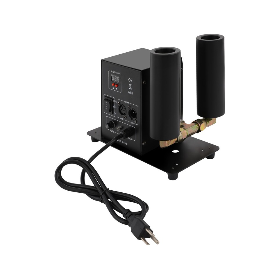 CO2 Jet Machine Dual Nozzles CO2 Fog Machine DMX512 Jet Fog Machine AC ...