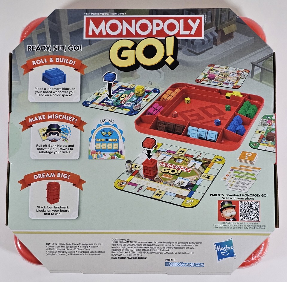 Monopoly GO! Board Game | Inspired by The Popular Mobile Board Game ...