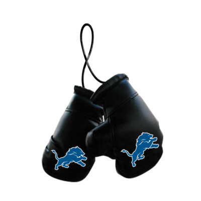 Detroit Lions NFL Mini Boxing Gloves Rearview Mirror Auto Car Truck | eBay