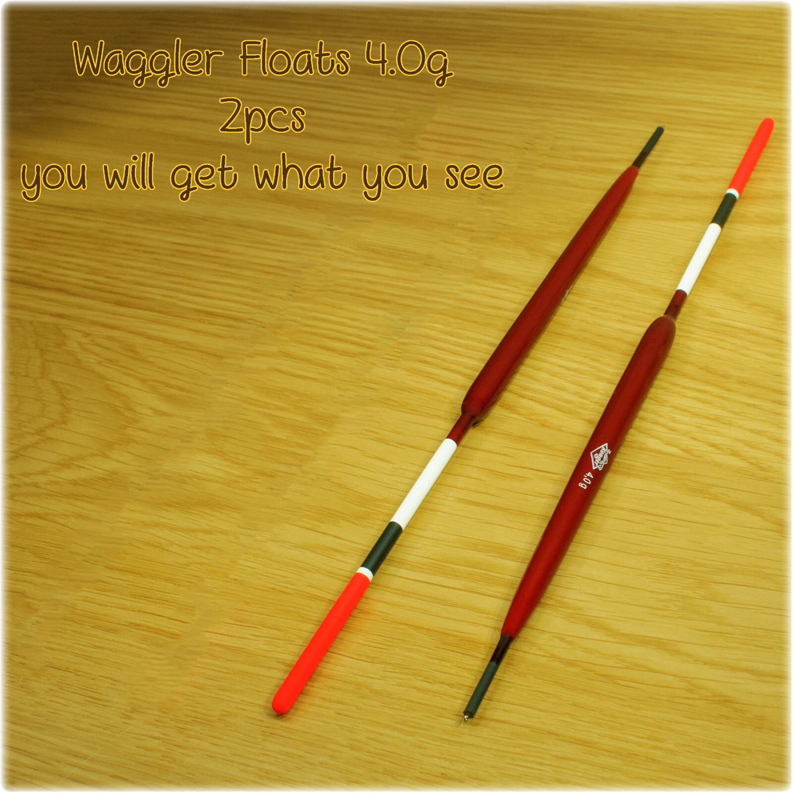 Waggler Fishing Float Set Sensitive Bodied 2g 3g 4g Bream Roach Coarse ...