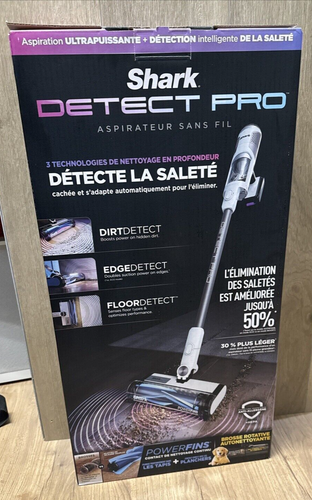 Shark Detect Pro Cordless Stick Vacuum - White 622356606646| eBay