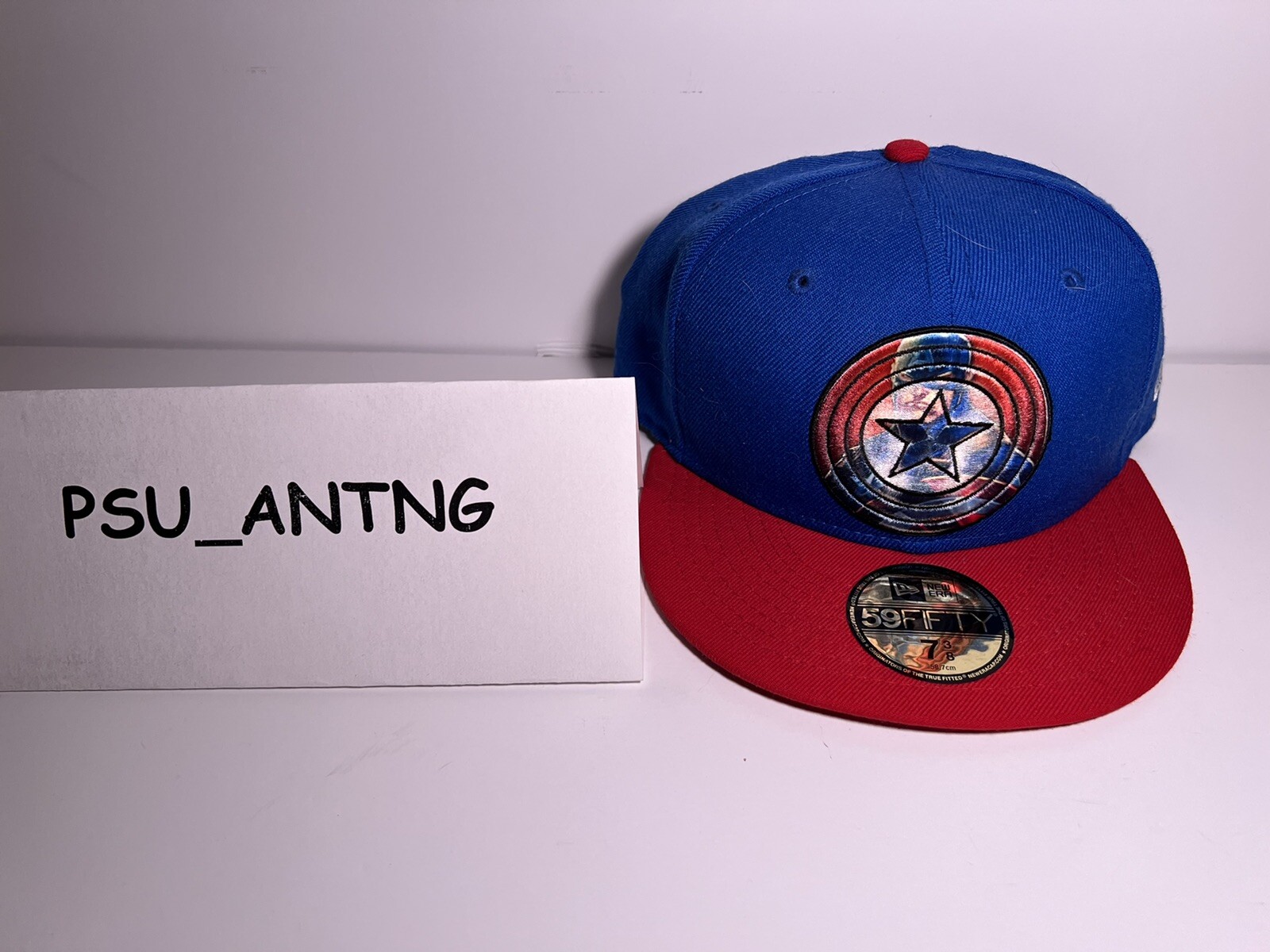 New Era 59fifty Marvel Comics Captain America Basebal… - Gem