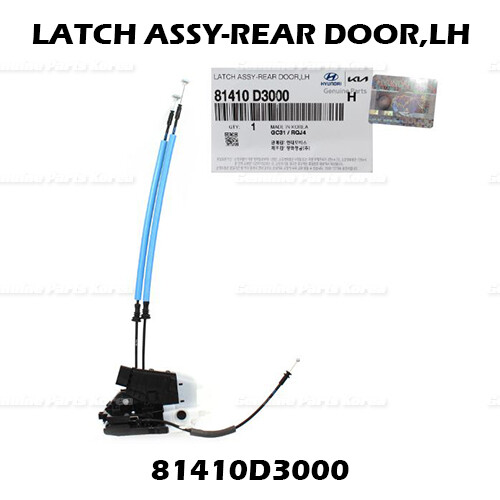 ⭐Genuine⭐ Rear Door Lock Latch Release LH 81410D3000 for Hyundai Tucson ...