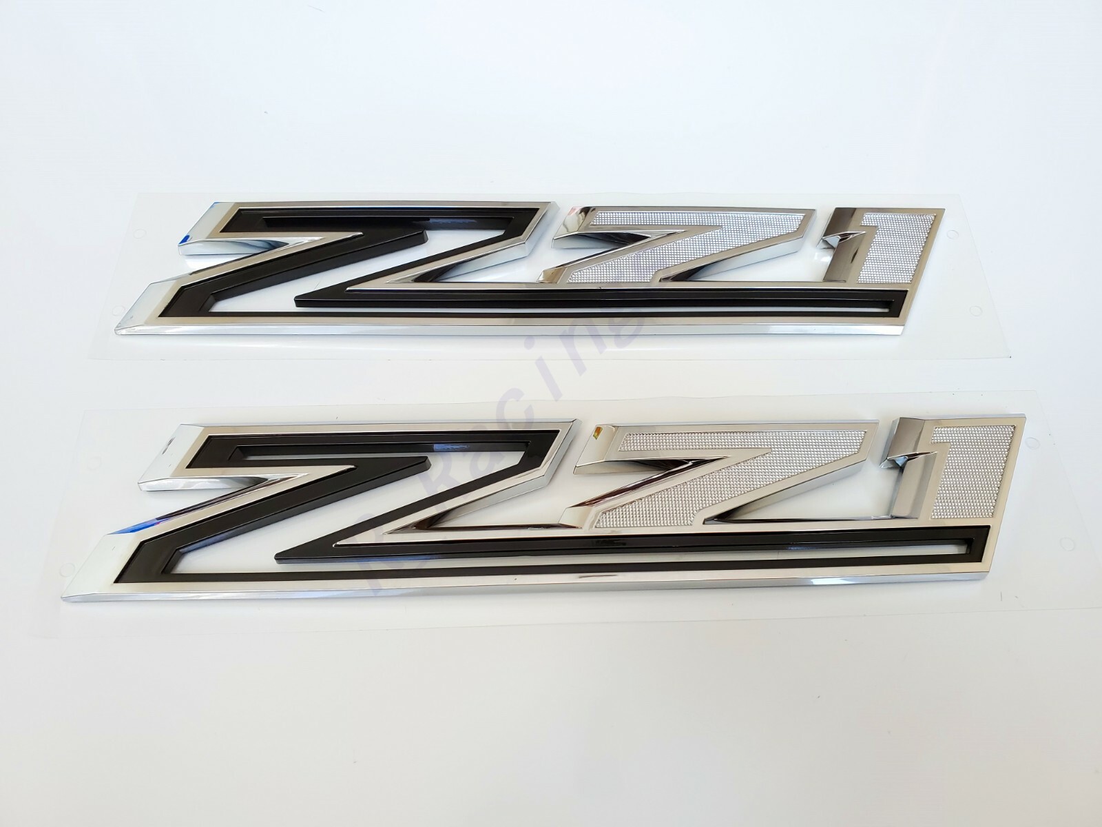 2PCS Black Chrome 2019-2023 Silverado Z71 Emblem Badge 84632695 OEM ...