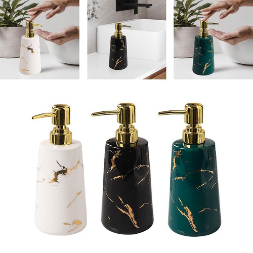 Ceramic Elegant 500ml Stylish Soap Dispenser Liquid Hand Soap Dispenser ...