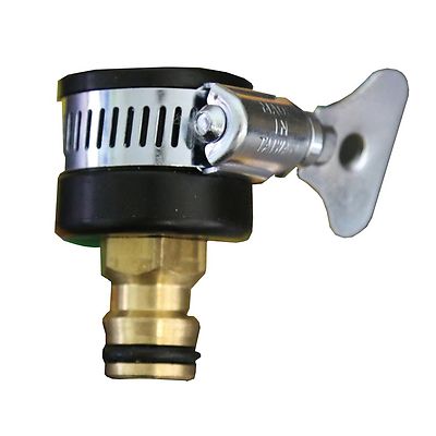 Holman PLAIN TAP ADAPTOR WITH CLAMP 15mm, Firm Grip On Smooth Surface ...