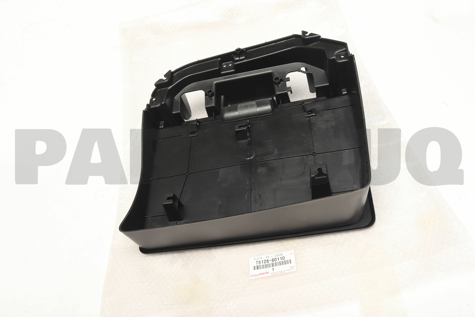 7512660110 Genuine Toyota STAY, REAR LICENSE PLATE BRACKET, LOWER 75126 ...