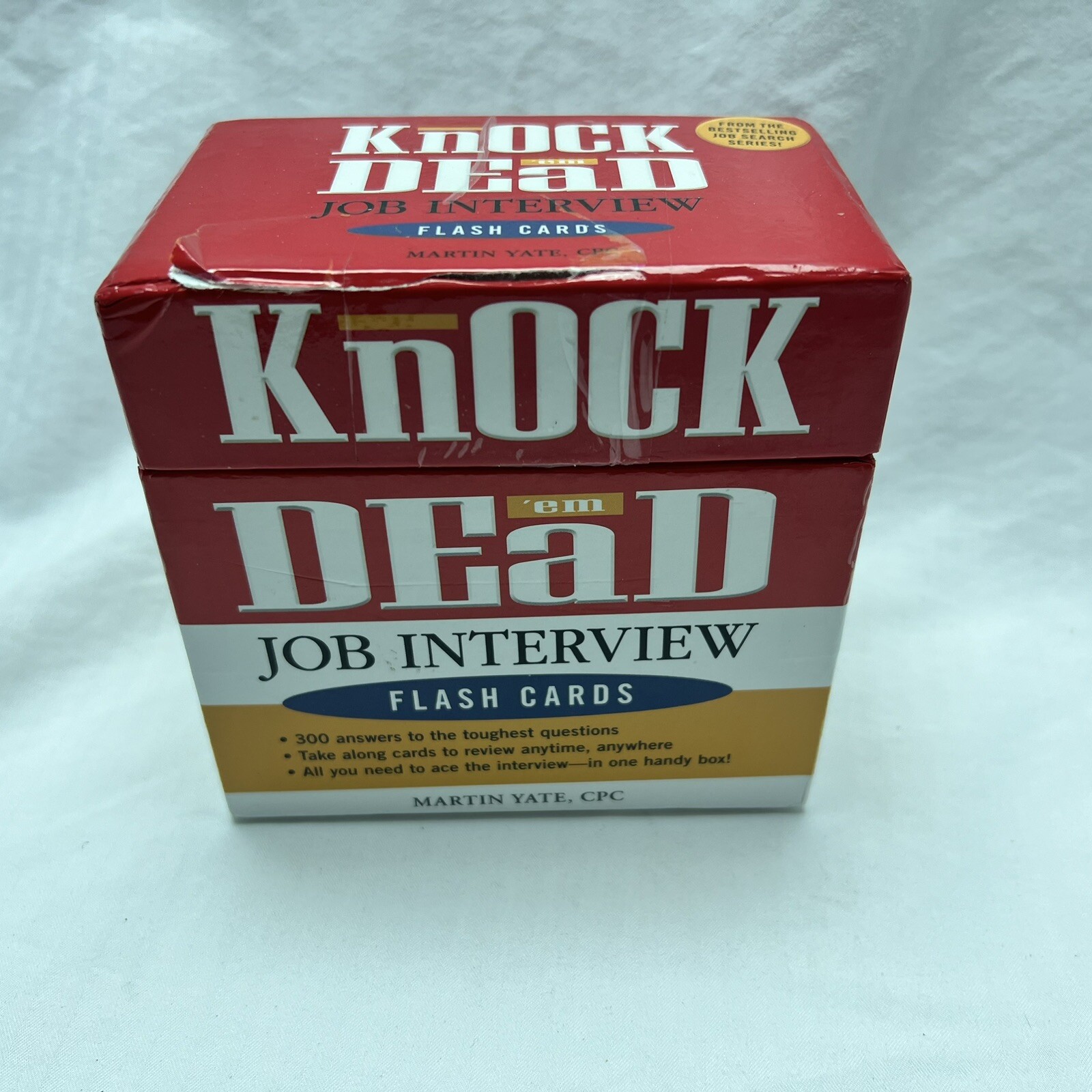 Interview Flash Cards : 300 Questions and Answers to Help You Land Your ...