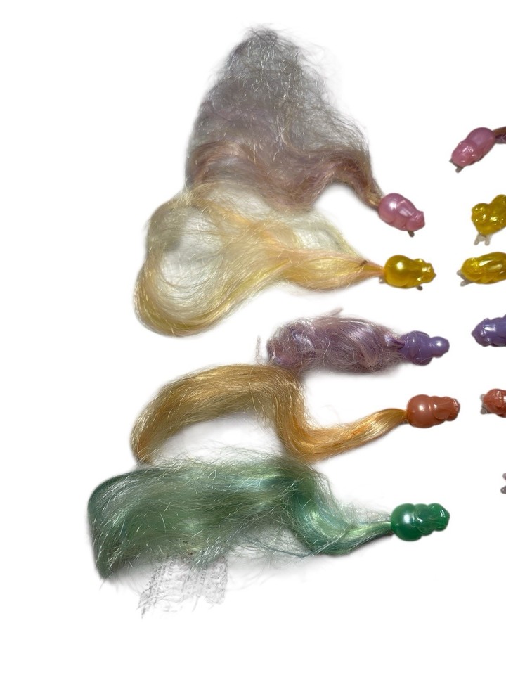 Lady Lovely Locks PIXIETAILS Lot of 11 Hair Clips Vintage Mattel 1986 ...