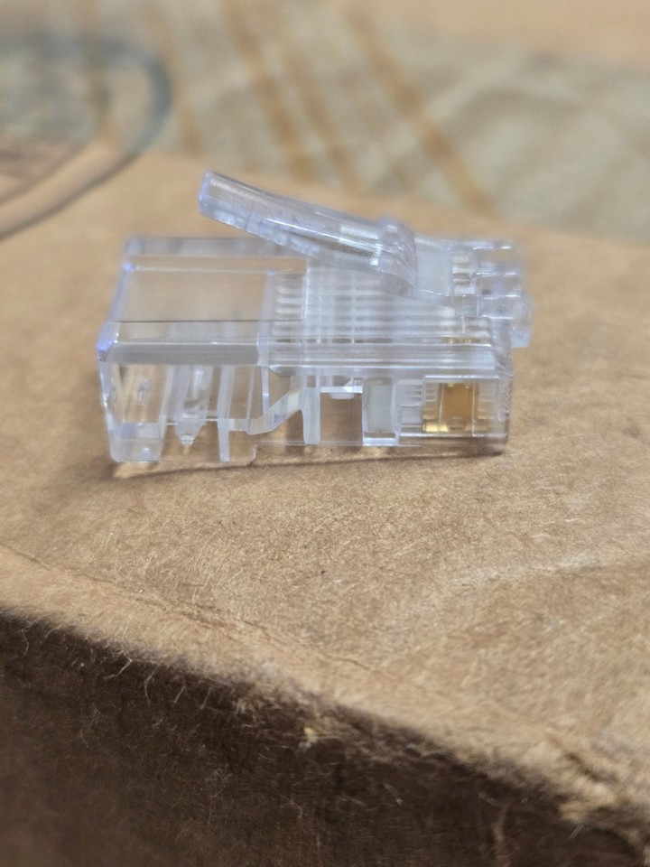 87/pc Tyco Modular Telephone Plug Communication CKT Accessories PN 5 ...