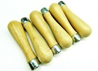 Lutz Skroo-Zon File Handles Wood # 5 for 8" Files 6 Pieces Self ...