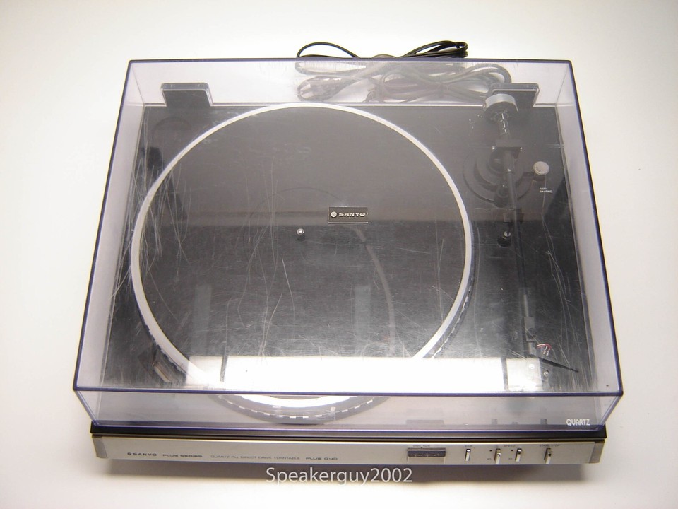 Sanyo Plus Q40 Turntable w Audio Technica SS445E/U Cartridge -- KT | eBay